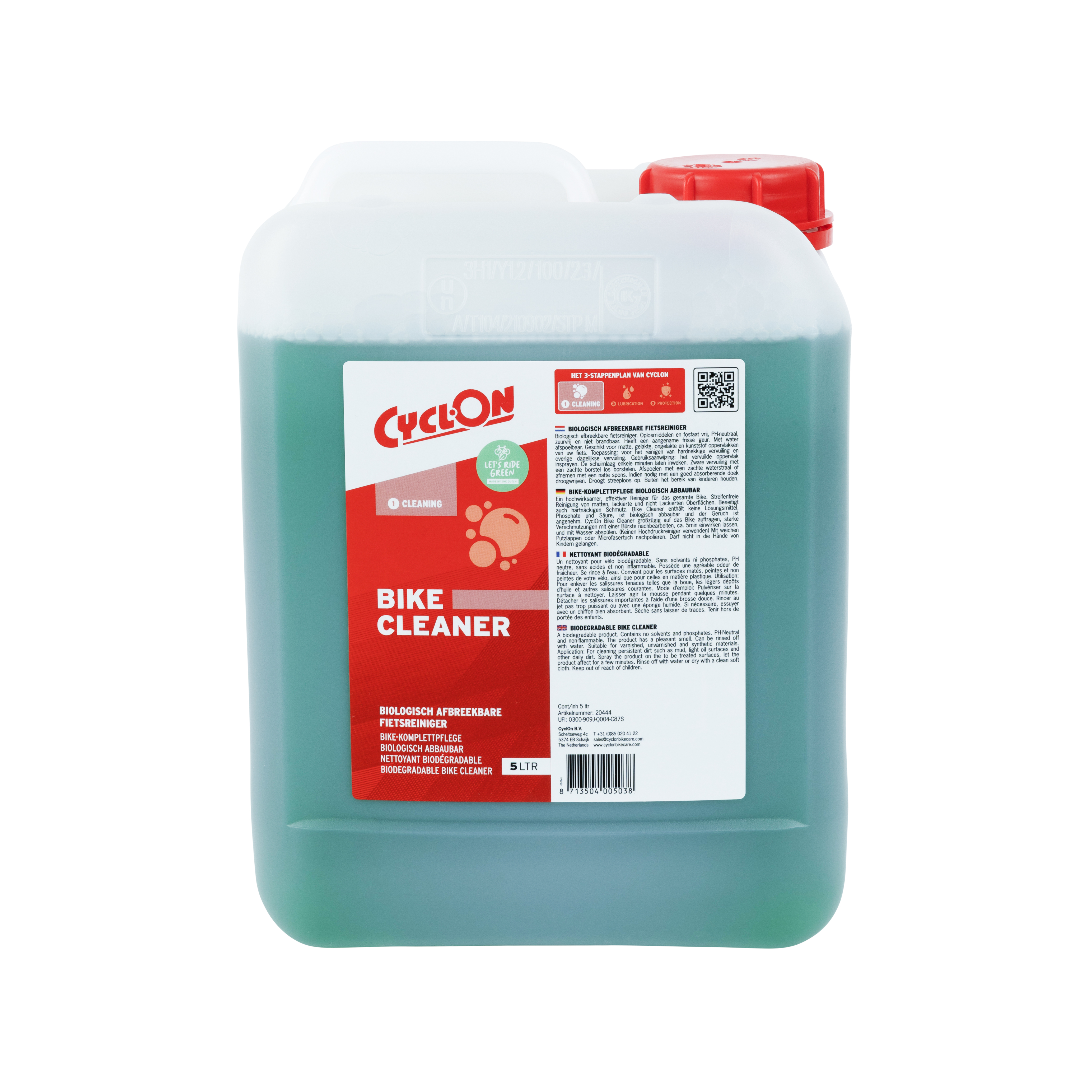 BD0202A Bike Cleaner Can 5 ltr - Schoonmaken - Cycletech